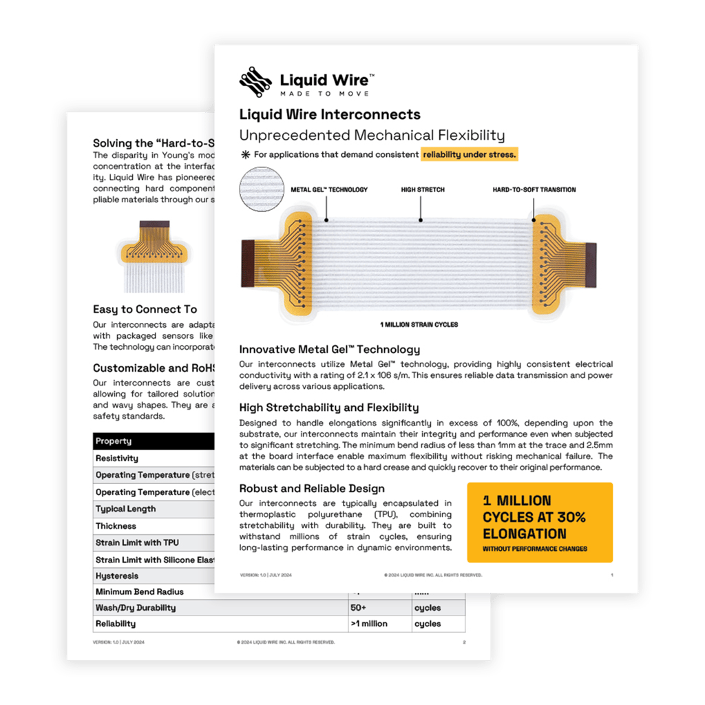 Interconnects | Liquid Wire